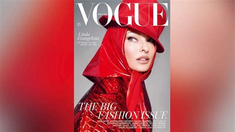 Linda Evangelista Lands British Vogue Cover Revealing She Taped Her