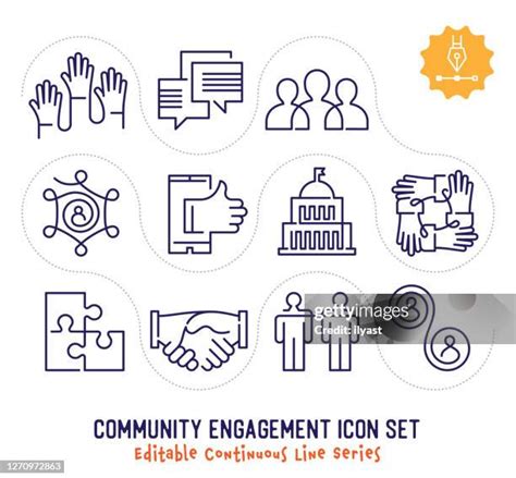 32 378 Community Icon High Res Illustrations Getty Images