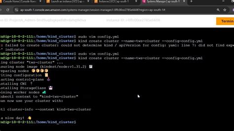 Setting Up A Kubernetes In Docker Kind Cluster On Aws Ec With Ubuntu Hands On Youtube