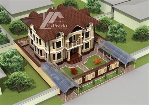 Дизайн элитных домов в центре Ташкента