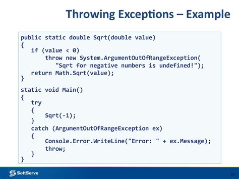 C Exception Handling Handling Errors During The Program Execution