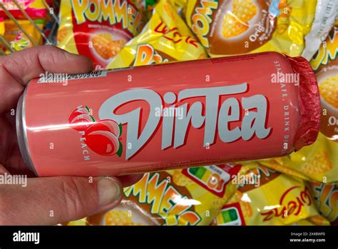 Dirtea Eistee By Shirin David Dirtea Iced Tea By Shirin David Stock