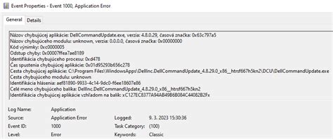 Crash The Application Dell Command Update Microsoft Qanda