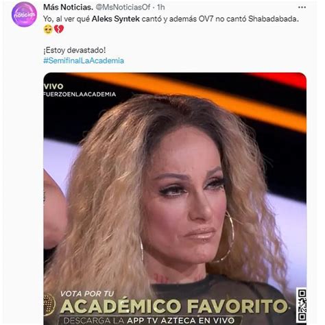 Los Mejores Memes De Aleks Syntek “opacando” A Ov7 En La Academia Infobae