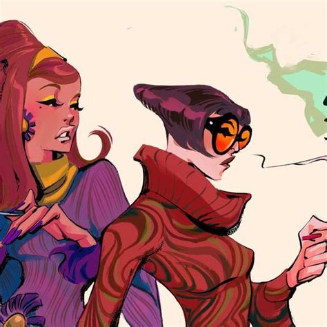 Velma And Daphne Fanart 70s Scooby Doo Daphne Blake Velma Fan Art