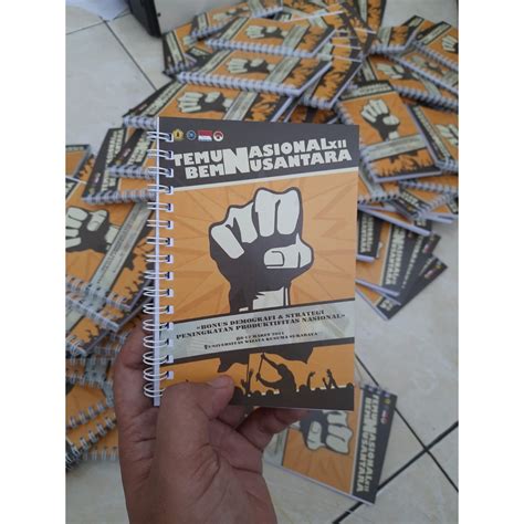 Jual Blocknote Notes Notebook Jilid Spiral Custom Untuk Seminar Kit Ukuran A ISI