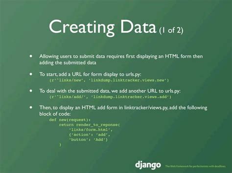 Basic Crud In Django Ppt