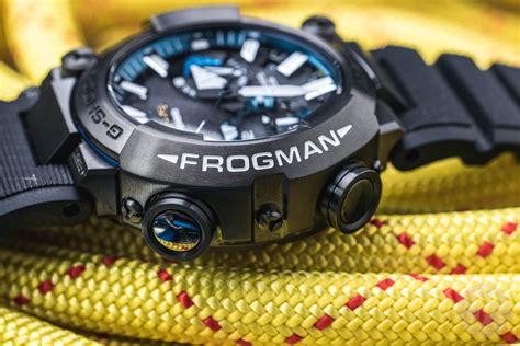 【f】 Hands On Casio G Shock Frogman Mrg Bf1000r 1a