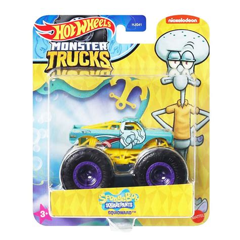 Mattel Αυτοκινητάκι Monster Truck Spongebob Squdward Hjg41 Skroutzgr