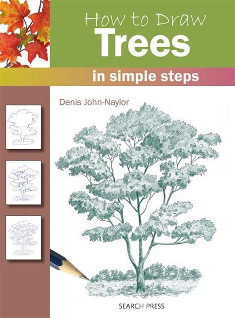 How To Draw How To Draw Trees In Simple Steps Paperback Walmart Com