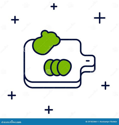 Outline Cutting Tool Selection Vector Icon Isolated Black Simple Line