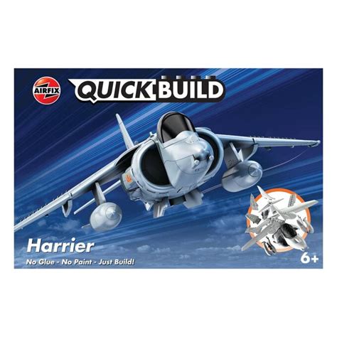 Airfix Quickbuild Harrier Model Kit Hobbycraft