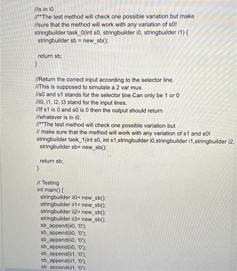 Solved Task 0 1 Var Mux Implement The Functionality Of A