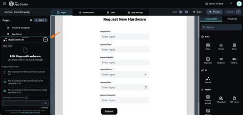 Build and modify apps using natural language with AWS App Studio, now generally available | AWS ...