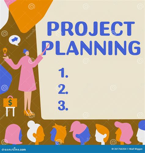 Text Caption Presenting Project Planning Concept Meaning Plan And Subsequently Report Progress
