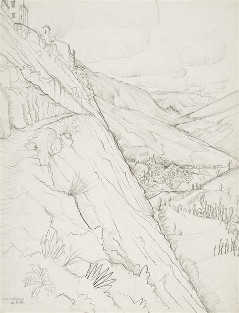 Maurits Cornelis Escher 1898 1972 Castrovalva Christies