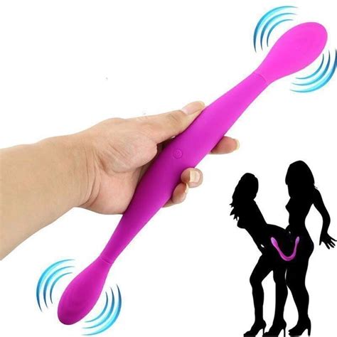 G SPOT VAGINAL ANAL VIBRATOR SEX DILDO BENDABLE DOUBLE ENDED DUAL ENTRY DONG EUR PicClick FR