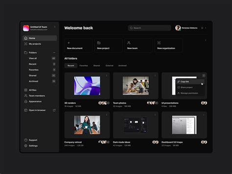 File Management — Untitled Ui By Jordan Hughes® On Dribbble