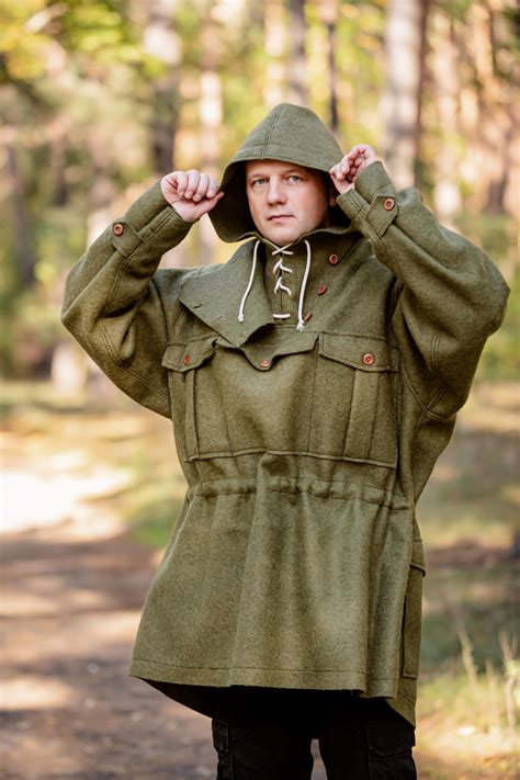 Anorak wełniany - kurtka wojsk niemieckich WW2 - Matuls