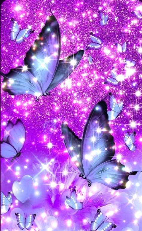Glitter Butterfly Backgrounds