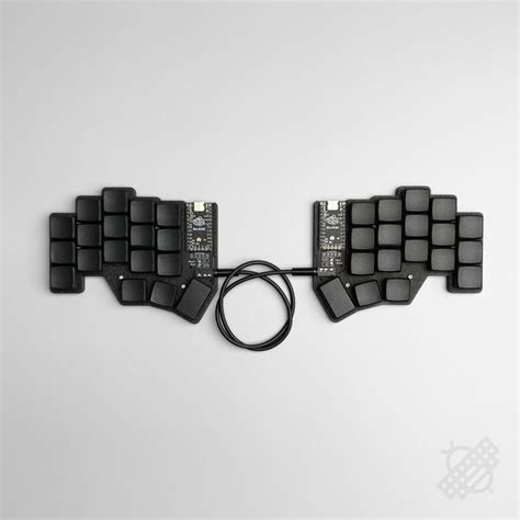 Pre Soldered Chocofi 36 Keys Low Profile Rp2040 Wired Split Keyboard