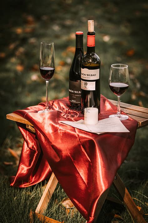 발렌타인 데이 와인 사진 무료 다운로드 Lovepik