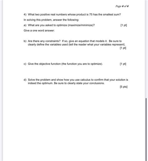 Solved Part Show All Work Support Your Answers With Chegg