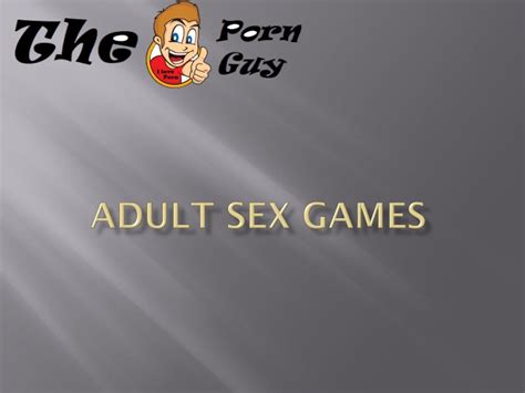 PPT Adult Sex Games PowerPoint Presentation Free Download ID
