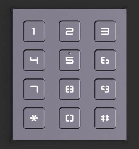 Hikvision Digital Technology Video Intercom Keypad Module Ds Kd Kp