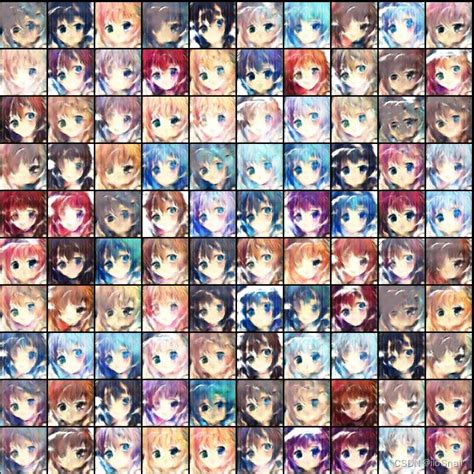 Pytorch入门实战（6）：基于gan生成简单的动漫人物头像gan生成动漫头像 Csdn博客