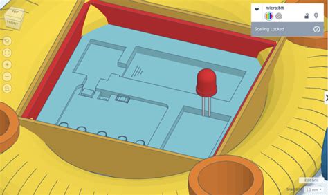 Microbit Flood Warning Device Tinkercad