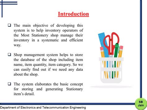 Stationary Store Management System PPTX