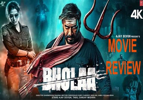 Bholaa Movie Review Ajay Devgn And Tabu Return To Action With Guns On