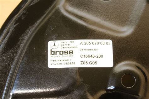 A2056700303 Window Regulator New genuine Mercedes-Benz part | eBay UK