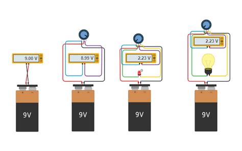 Circuit Design Multi And Potentio Meter Tinkercad
