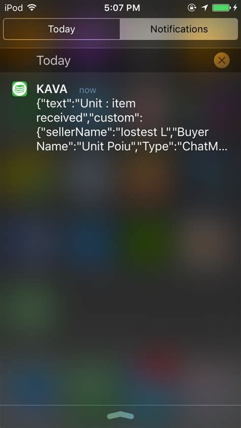Push Notification Pushnotification With Custom Parameter From Android