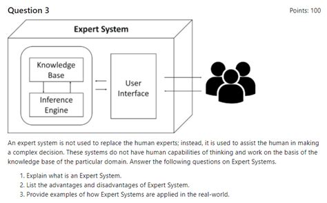 solved question 3 expert system knowledge base inference