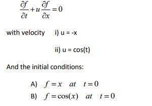 Solved Solve The First Order PDE Check The Solutions Chegg