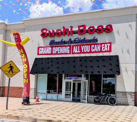 Sushi Boss All You Can Eat Sushi And Hibachi Now Open In Cherry Hill