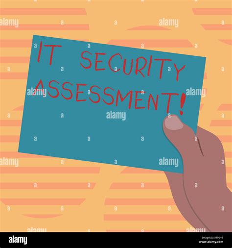 Word Writing Text It Security Assessment Business Concept For Ensure