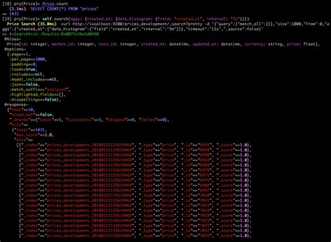 Ruby Elasticsearch Group By Ranges Of Time In Rails Stack Overflow