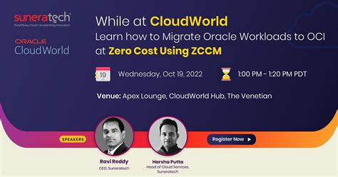 Suneratech On Linkedin Suneratech At Oracle Cloudworld 2022
