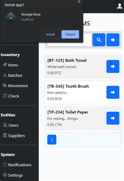 Storage Boxx Php Inventory System Download For Windows