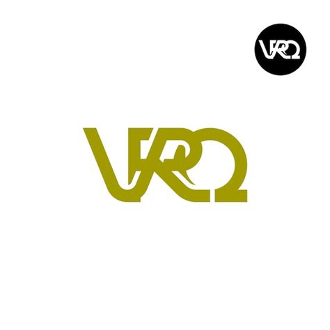 Premium Vector Vrq Logo Letter Monogram Design