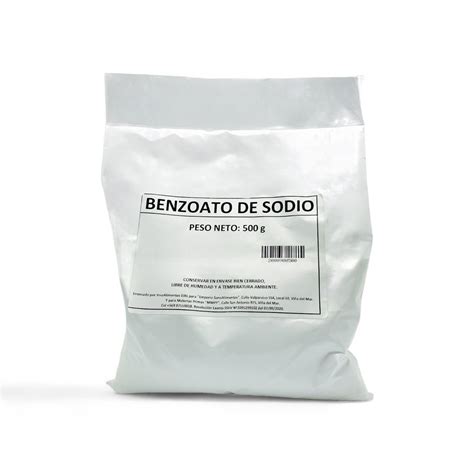 Benzoato De Sodio 500 G Materias Primas Mmpp