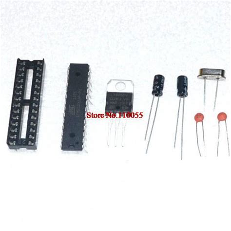 Купить Atmega328p ПУ без Ar Duino загрузчик Dip Socket And 16 МГц кристалл комплект в интернет