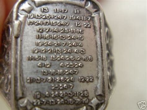 Roa Little Orphan Annie Decoder Ring 19912581