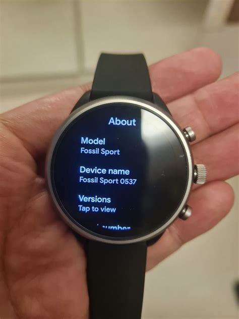 Fossil Sport Watch Smartwatch Gen DW F Mobile Phones Gadgets Wearables Smart Watches On