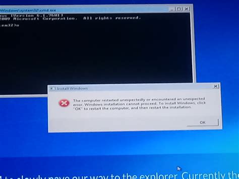 Windows Installation Error By Samuelmorret On Deviantart