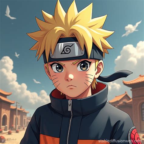 Naruto Portrait Stable Diffusion Online